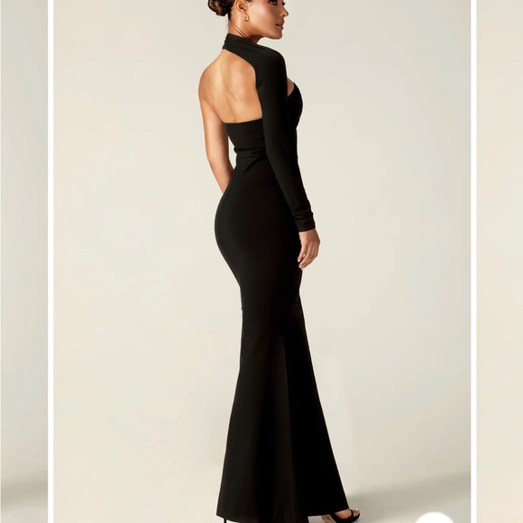 Alieva | Dresses | Lilux One Shoulder Modern Maxi Dress Black | Poshmark